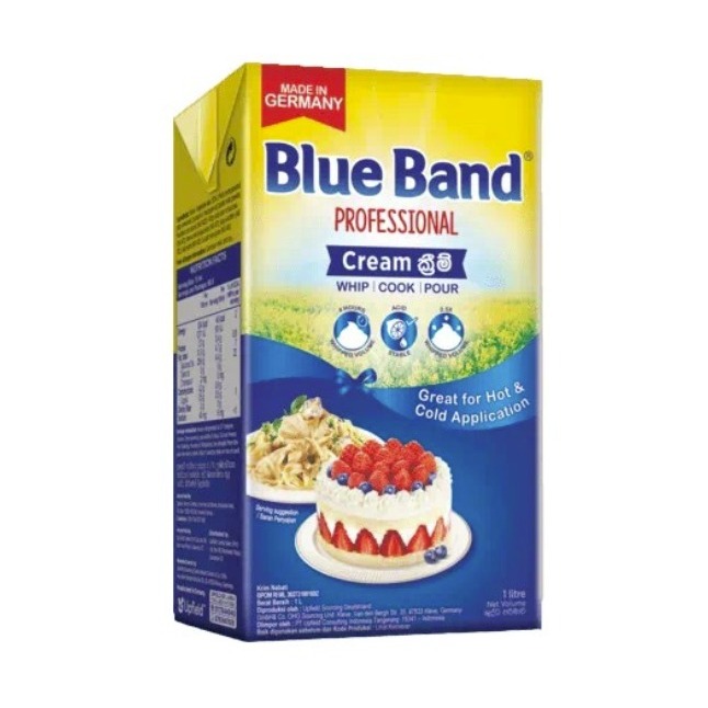 Jual Blue Band Whipping Cooking Multi Purpose Cream 1Ltr - Purpose ...