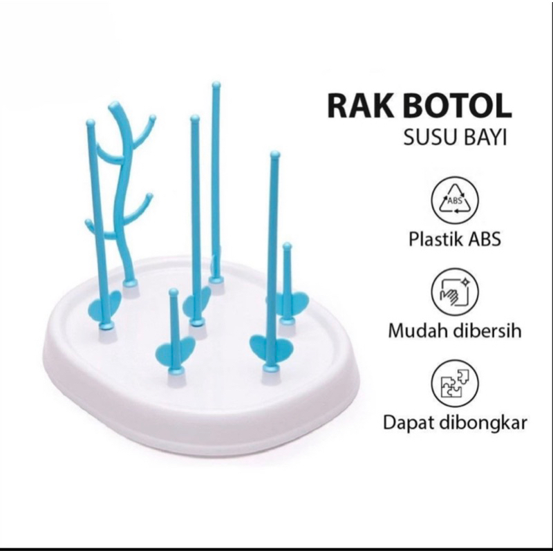 Jual RAK PENGERING BOTOL SUSU DOT BAYI / RAK TEMPAT TIRISAN BOTOL SUSU ...