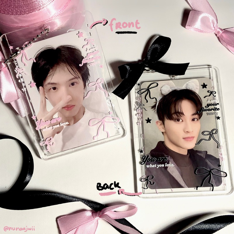 Jual Clear Photocard Holder / CAHOL / Akrilik Acrylic photocard holder ...