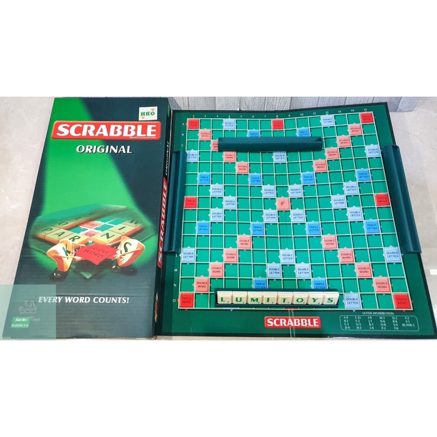 Jual Mainan Anak Board Game Susun Kata English Ukuran Besar | Shopee ...