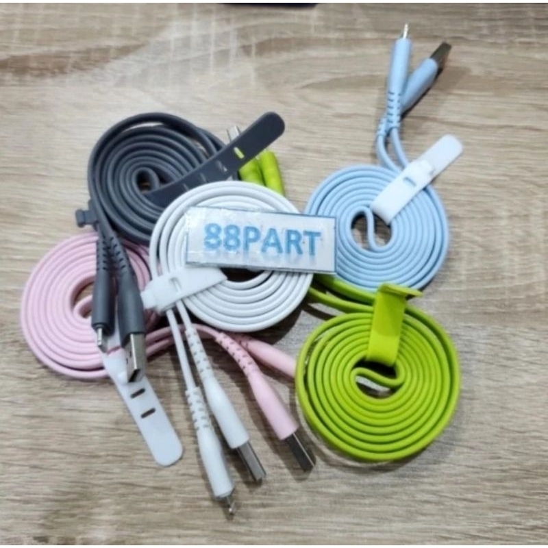 Jual KABEL FAST CHARGING 3.0 AMPERE QUICK CAS MICRO TYPE C / LIGTHING ...
