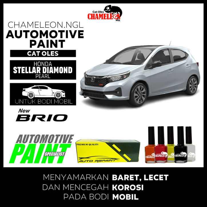 Jual Cat Oles Honda New Brio Stellar Diamond Pearl Automotive Paint ...