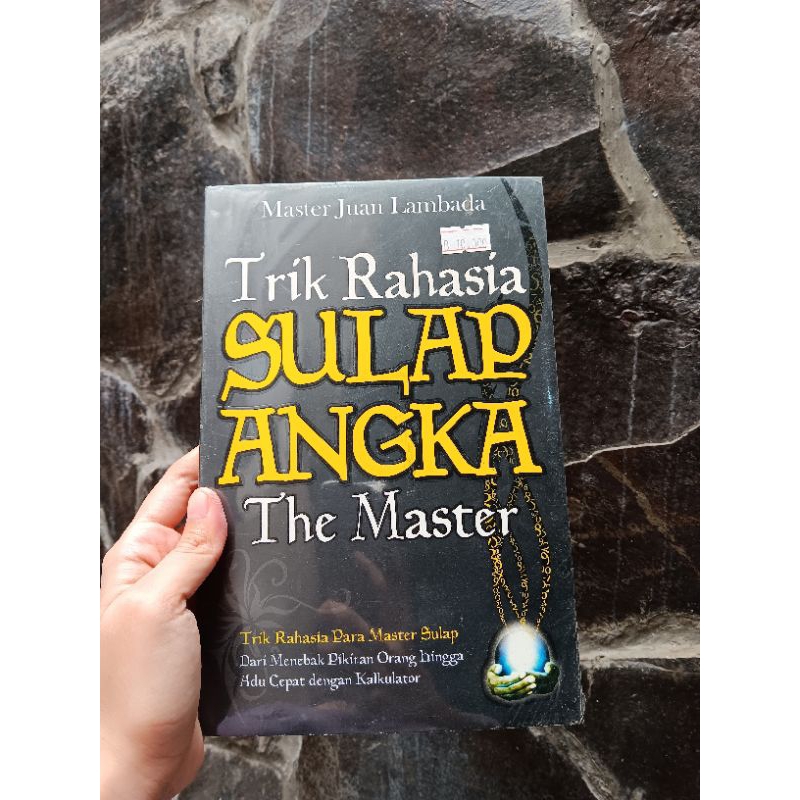 Jual Buku Trik Rahasia Sulap Angka The Master by Master Juan Lambada ...