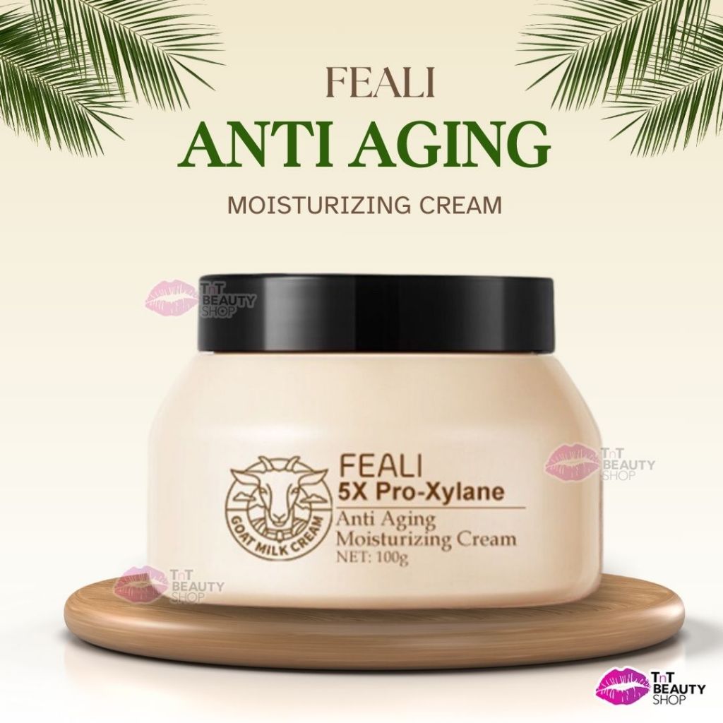 Jual FEALI Moisturizer Cream and Goat Milk Anti-Aging Pelembab Wajah ...