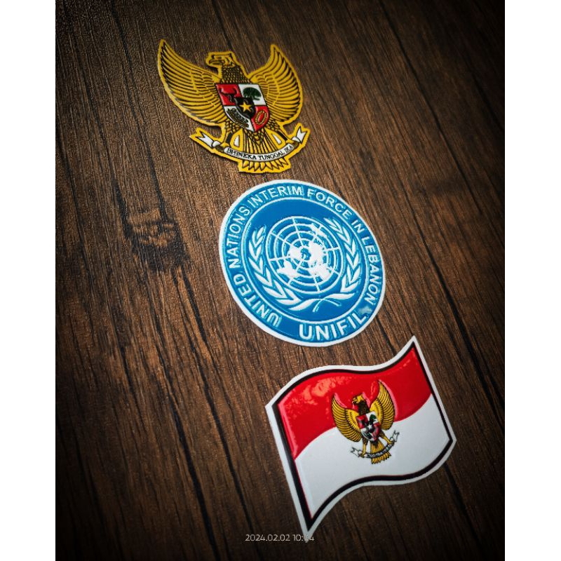 Jual stiker timbul embos bendera garuda indonesia un | Shopee Indonesia