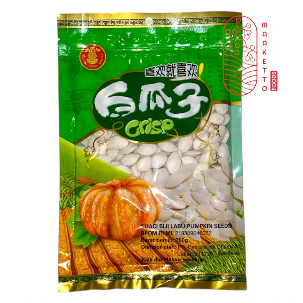 Jual Kuaci Biji Labu / Kuaci Putih Biji Labu / Pumpkin Seed 250gr ...