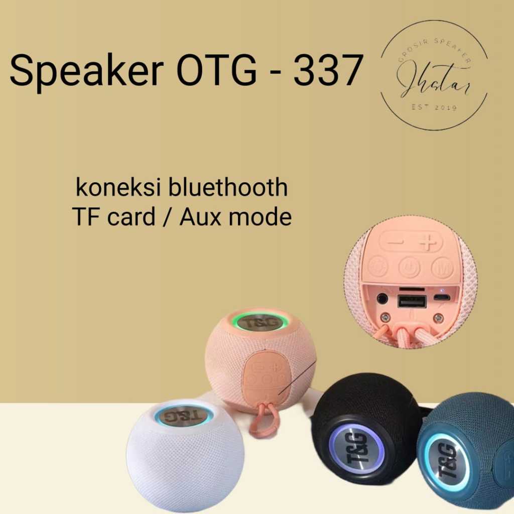 Jual Speaker Bluetooth OTG-337 Speaker Bluetooth Wireless berkualitas ...