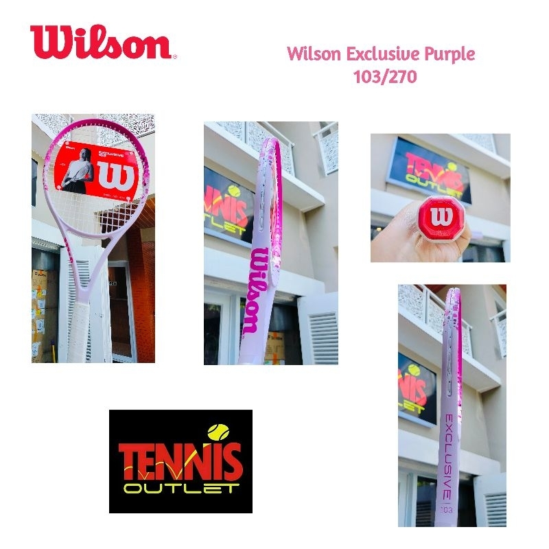 Jual Raket Wilson Exclusive Purple | Shopee Indonesia