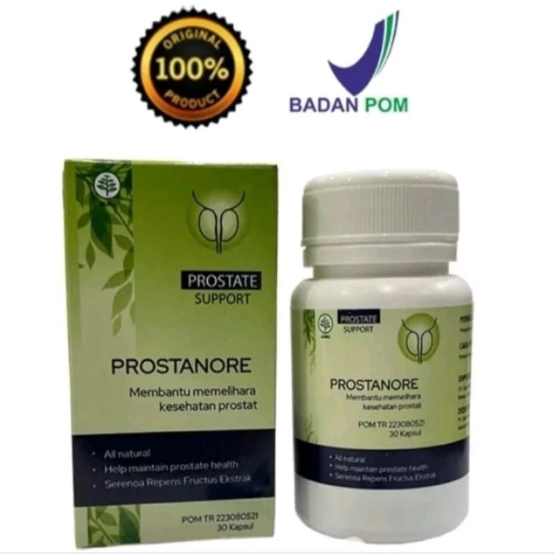 Jual Prostanore Asli Original Obat Herbal Prostat 100% Ampuh Resmi Bpom ...