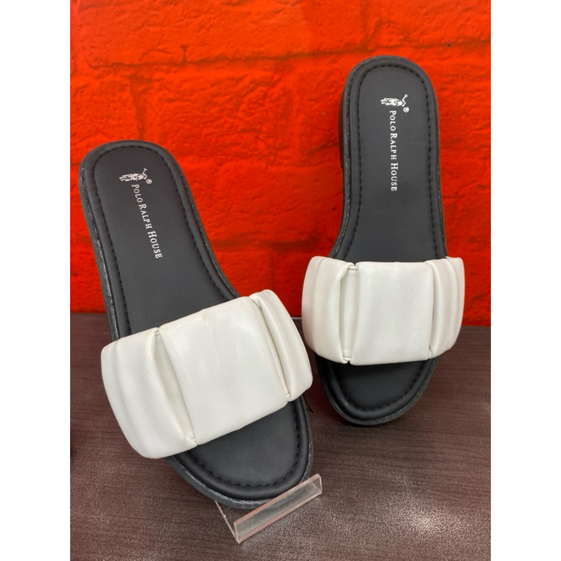 Jual sendal slip on kekinian polo ralph house | Shopee Indonesia