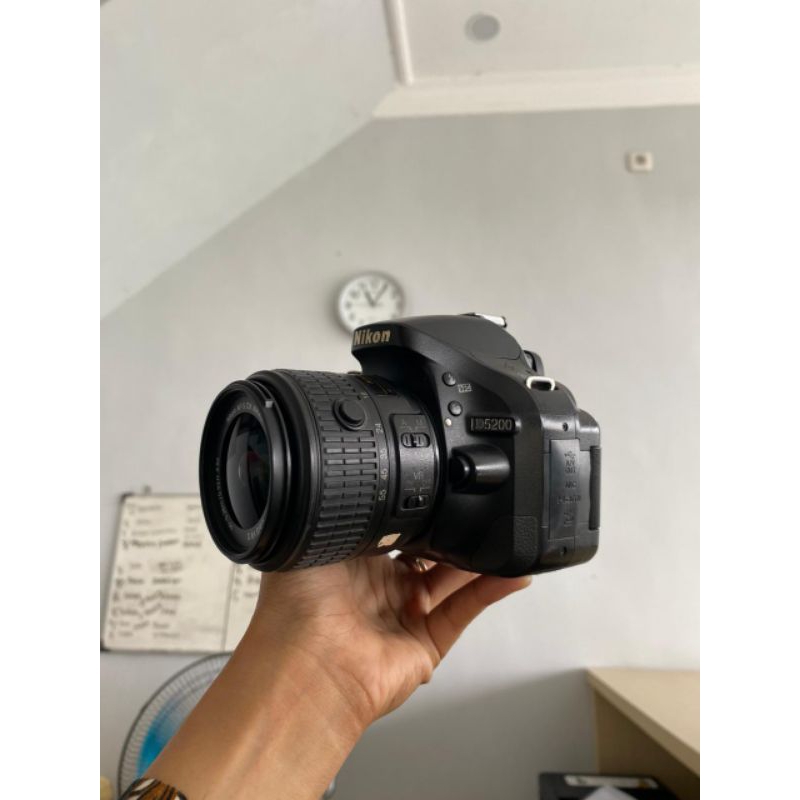 Jual Nikon D5200 Kit Second Normal Siap Pakai Garansi | Shopee Indonesia