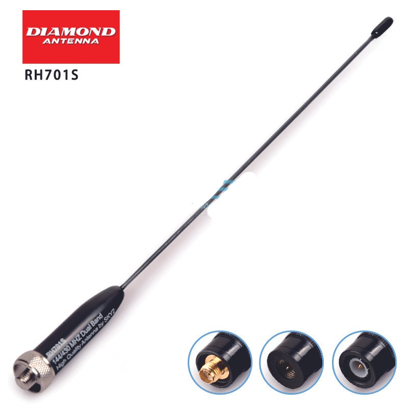 Jual D-Antenna HT RH 701S DualBand FEMALE MALE BNC UV 21CM | Shopee Indonesia