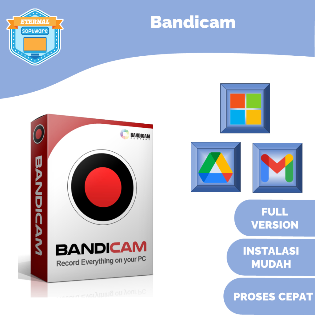 Jual Bandicam Full Version Aplikasi Screen Recorder Full Lisensi ...