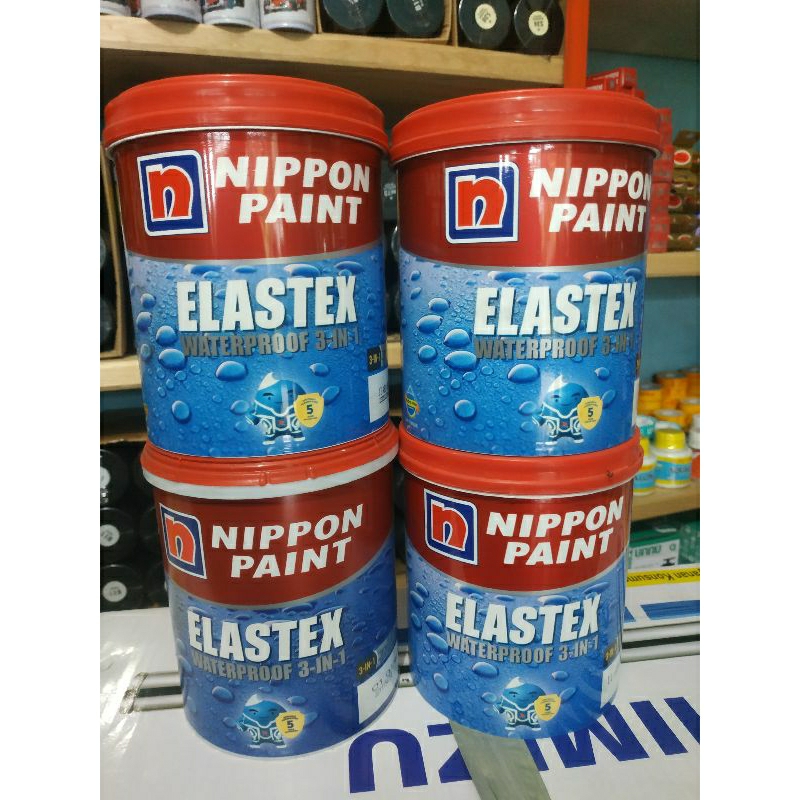 Jual Nippon Paint Elastex 3 IN 1 Waterproof 1kg | Shopee Indonesia