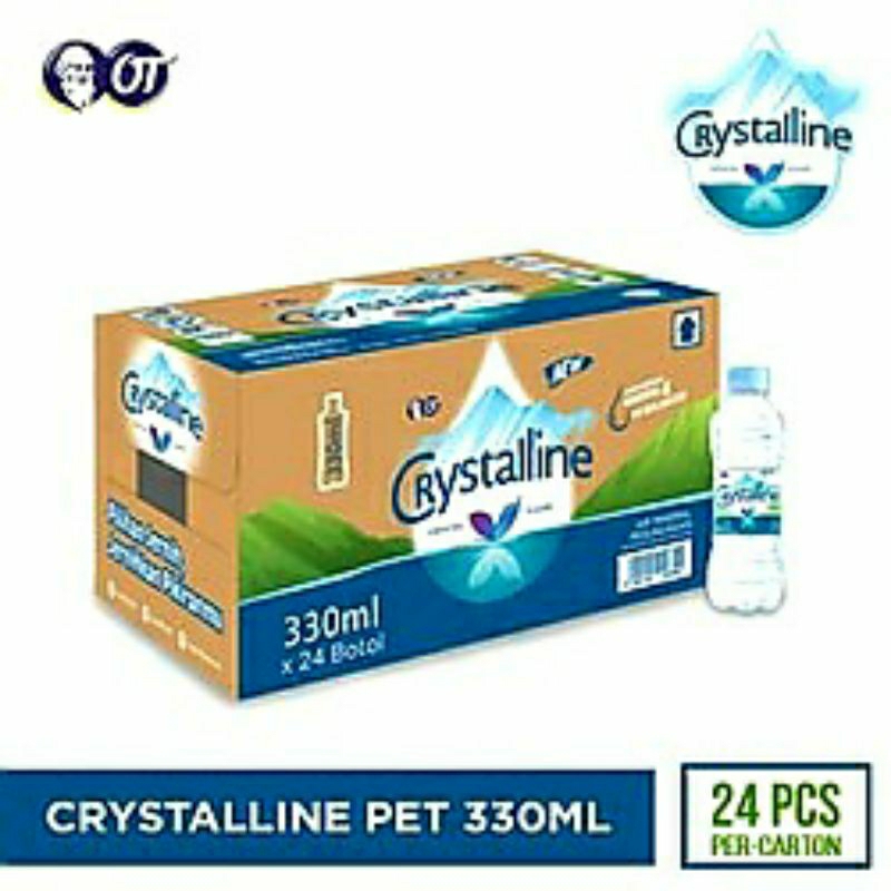 Jual Air Mineral Crystalin 1 Dus Crystalline 200 ml isi 48 Gelas Crystaline cup | Shopee Indonesia