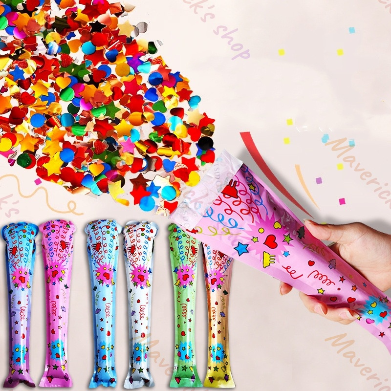 Jual Otomatis Isi Angin /Semburan Kertas Warna Warni / Popper Party ...