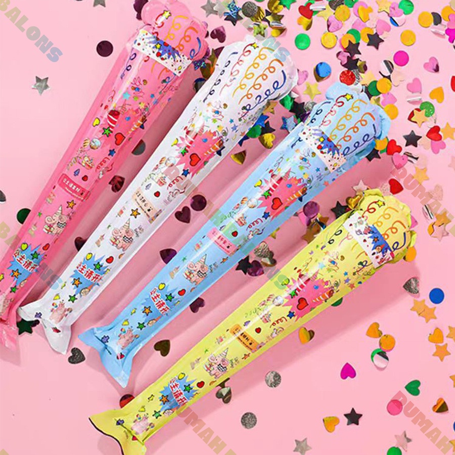 Jual Otomatis Isi Angin /Semburan Kertas Warna Warni / Popper Party ...