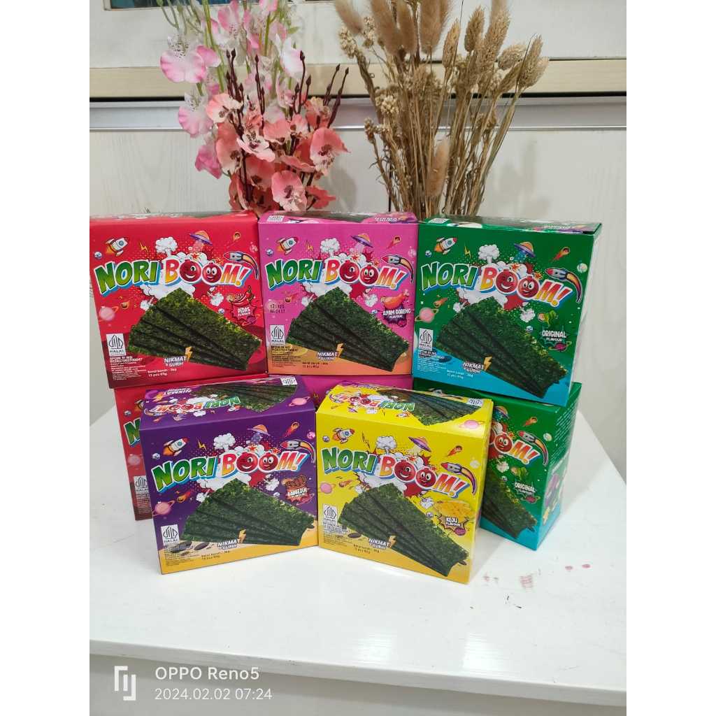 Jual NORI BOOM 1 BOX ISI 12 pcs | Shopee Indonesia