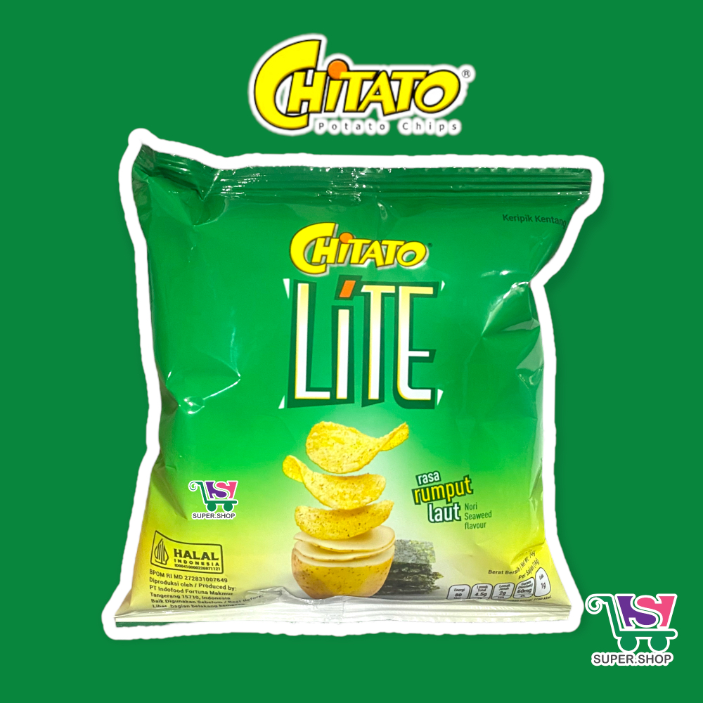Jual Chitato Lite Keripik Kentang Rumput Laut Seaweed 14 Gram | Shopee ...