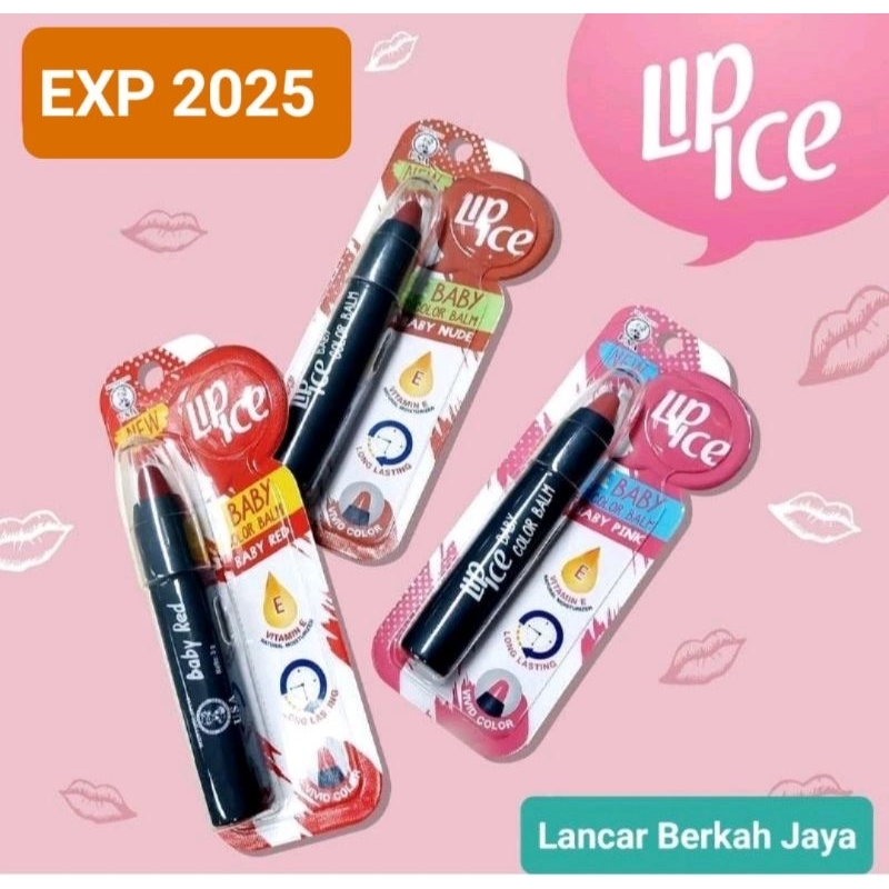 Jual Lip Ice Baby Color Balm - Baby Pink | Shopee Indonesia