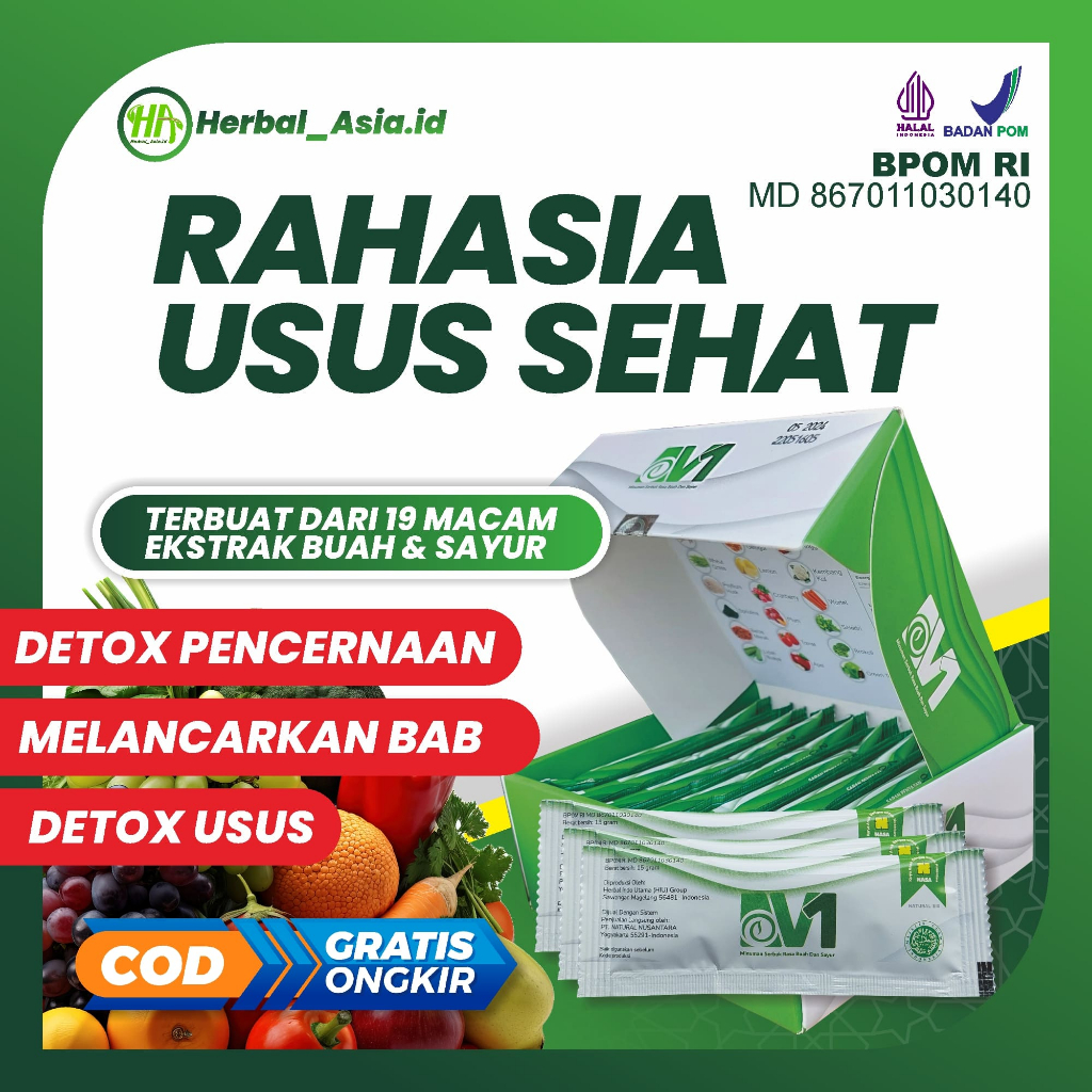 Jual V1 Detox | Pembersih Usus Kotor / Detox Usus Kotor / Detox ...