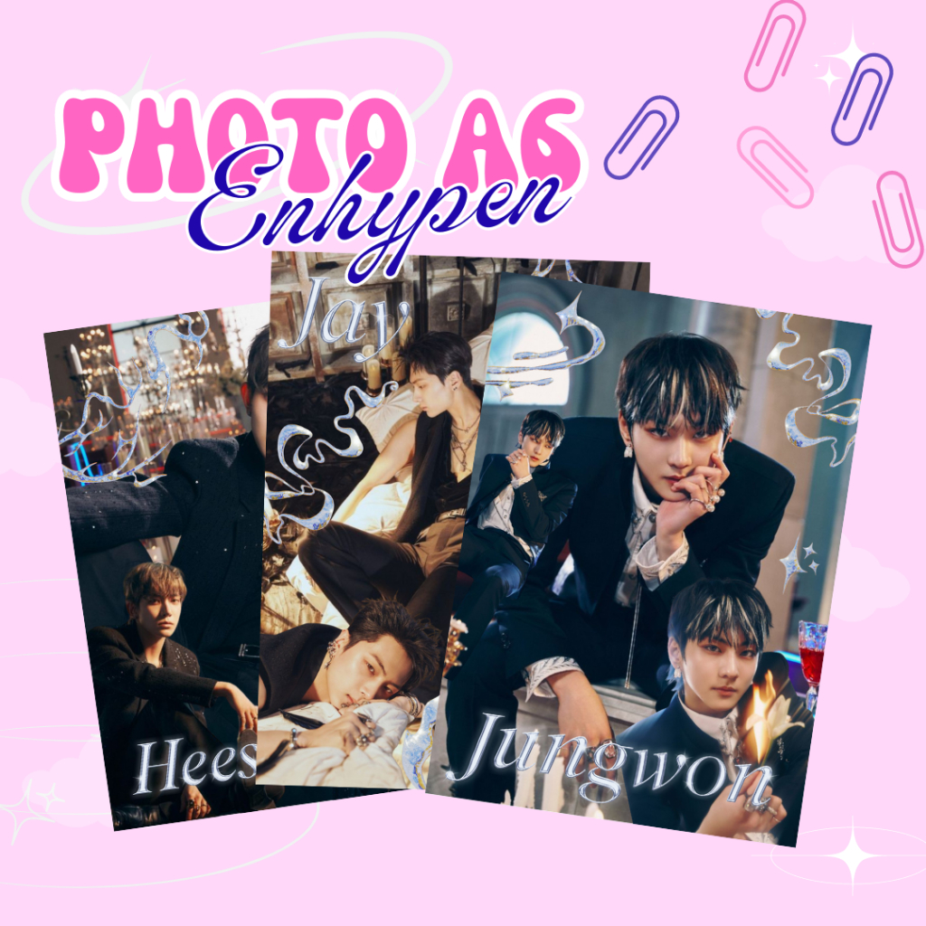 Jual [READY] ART PRINT ENHYPEN CUE STUDIOO KPOP MERCH FANMADE STUFF ...