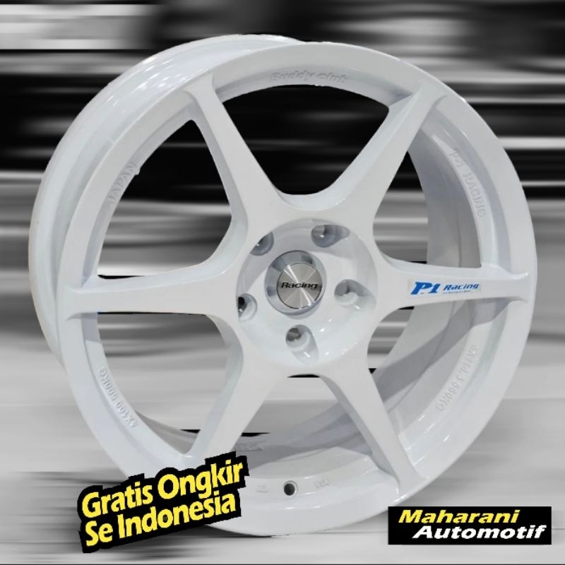 Jual velg racing mobil r17 P1 RACING velg mobil ring 17 innova crv hrv ...