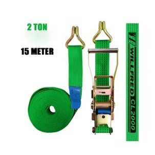 Jual TALI KREK (RATCHET)/CARGO LASHING DENGAN J HOOK MERK WILLFRED CL ...