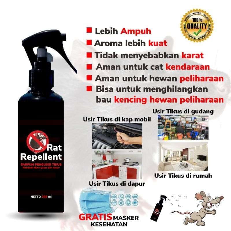 Jual pengusir tikus mobil dan rumah/anti tikus mobil/parfum tikus/rat ...