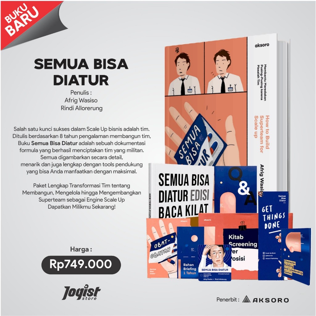 Jual Buku Semua Bisa Diatur | Shopee Indonesia