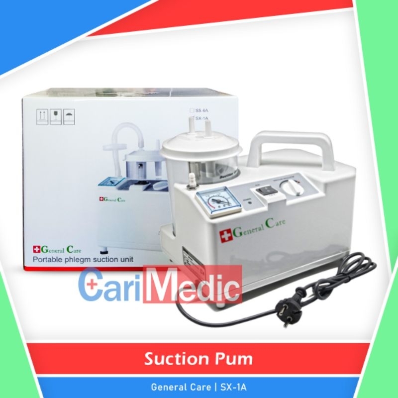 Jual Suction Pump Portable General Care SX-1A Alat Sedot Dahak Anak ...