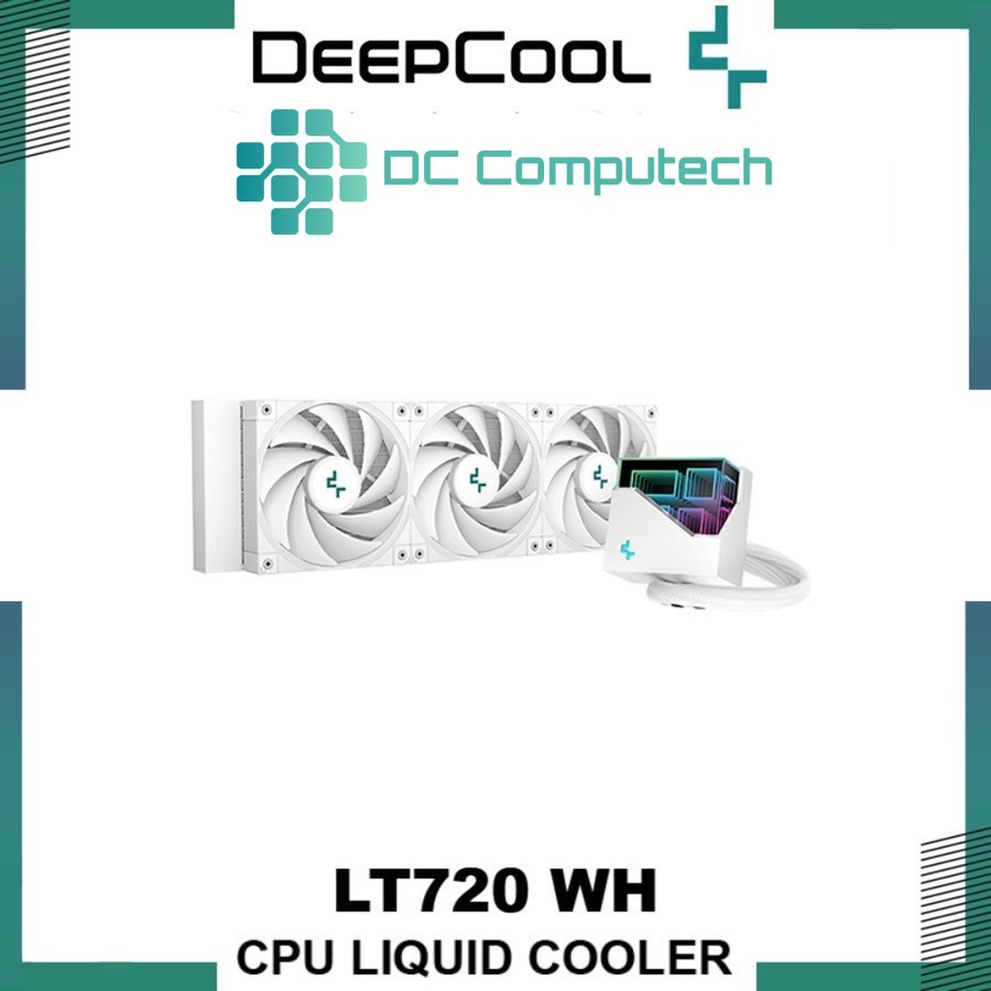 Jual Deepcool LT720 White A-RGB 360mm High-Performance Liquid CPU ...