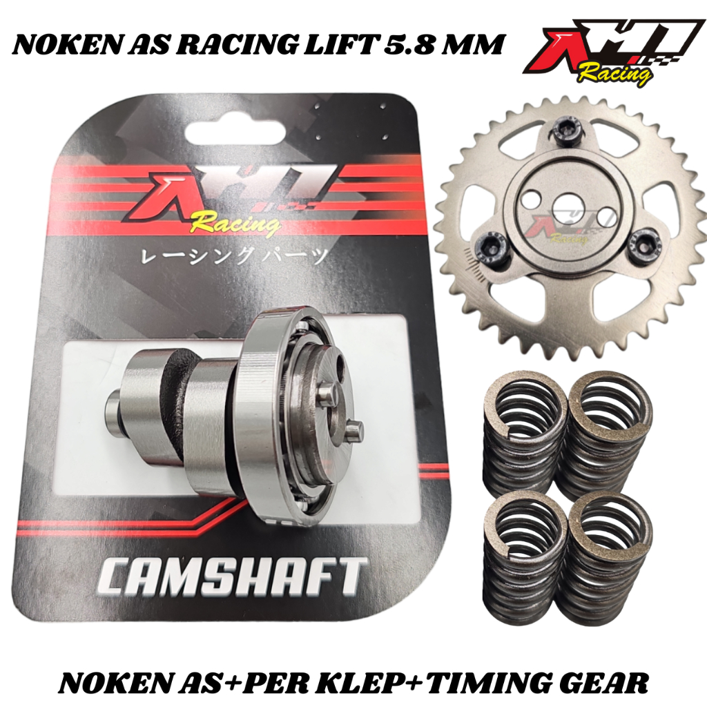 Jual PAKET NOKEN AS CAM AH1 RACING JUPITER MX MXKING VIXION R15 OLD MX KING XABRE PER KLEP ...