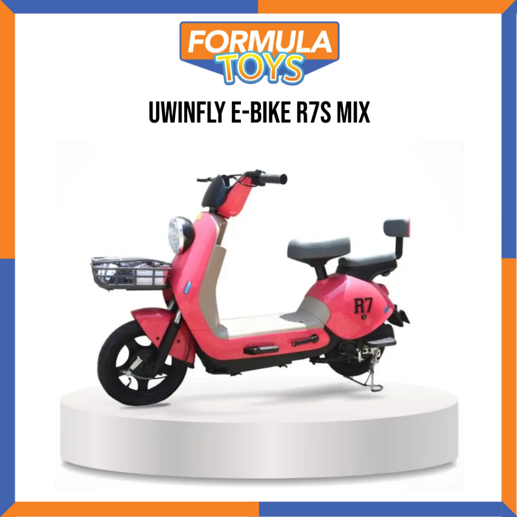 Jual SEPEDA LISTRIK UWINFLY E-BIKE R7S MIX 500 WATT | Shopee Indonesia
