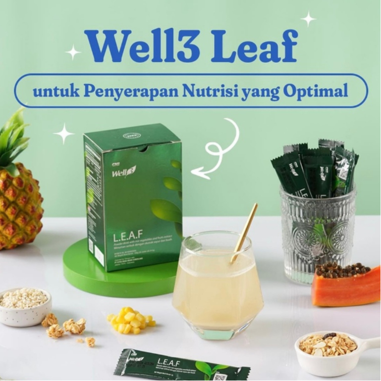 Jual CNI Well 3 LEAF Isi 20 Stik | Suplemen Enzim Pencernaan Tubuh | Shopee Indonesia