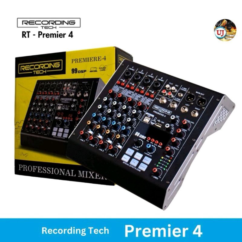 Jual Recording Tech Premiere 4 Mixer Audio Console 4 Channel RECORDING TECH PREMIERE 4 Original ...