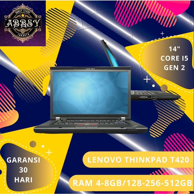 Jual Lenovo thinkpad T420 Core i5 Gen 2 RAM 4/256GB Second | Shopee ...