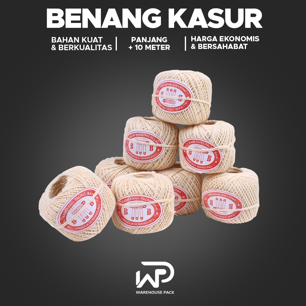 Jual Benang Kasur l Tali Renceng Bendera l Benang Rami | Benang Hampers ...