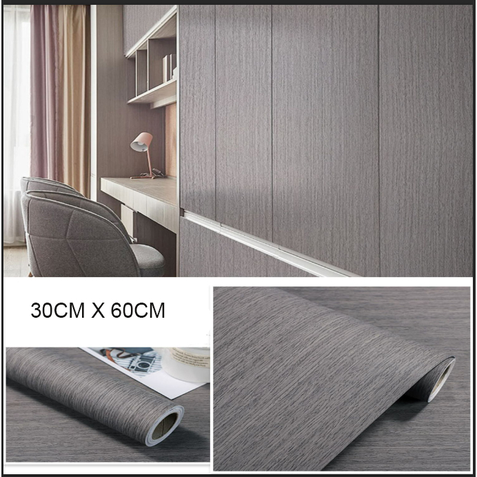 Jual 60CMX30CM Wallpaper Dinding Ruang Tamu 3D Vinyl Walpaper Polos ...