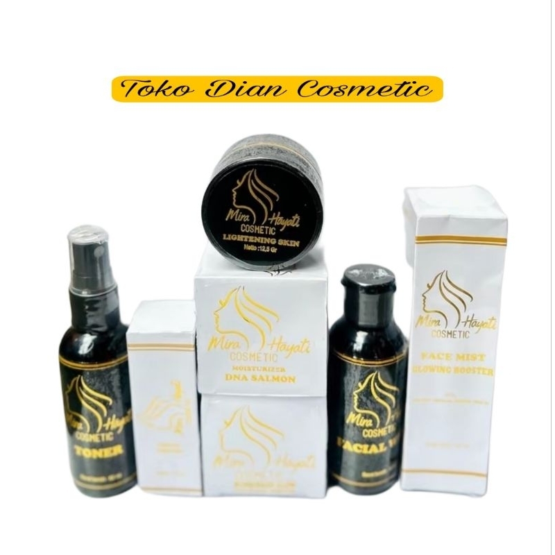 Jual PAKET LENGKAP 2 mira hayati skincare mh cosmetic Terbaruu( FREE ...
