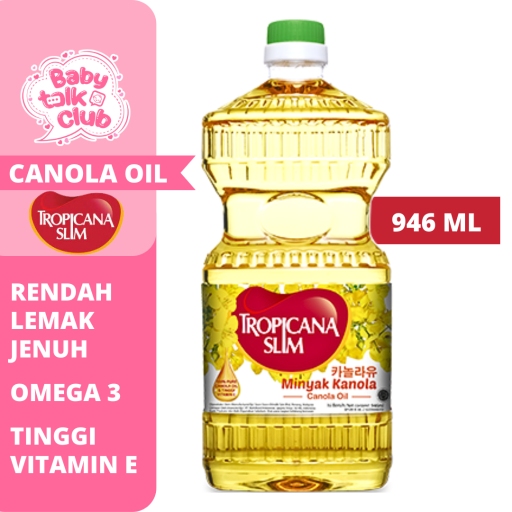 Jual Tropicana Slim Canola Oil 946ml dan Repack 100ml Minyak Sehat Non ...