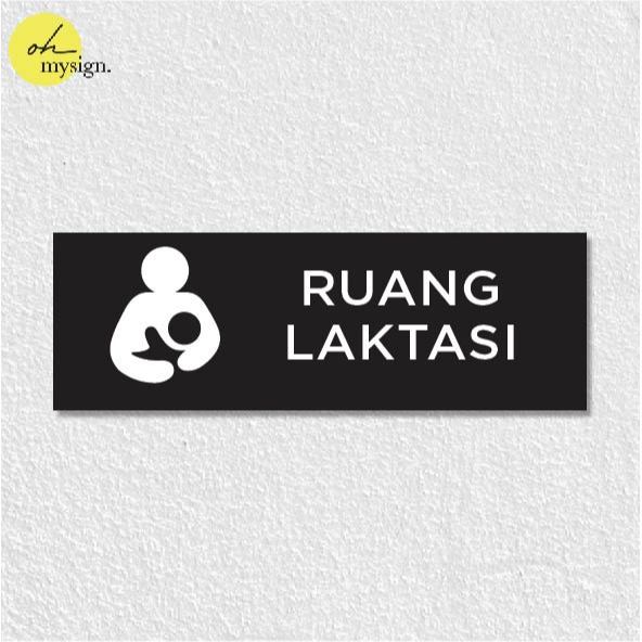 Jual Sign Akrilik Ruang Laktasi Stiker Acrylic Klinik UV Print | Shopee ...