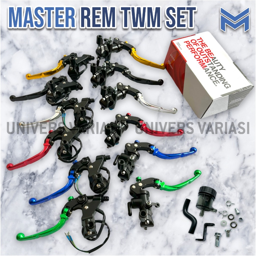 Jual MASTER REM TWM set MASTER REM KIRI KOPLING + 1 TABUNG Minyak Smoke ...