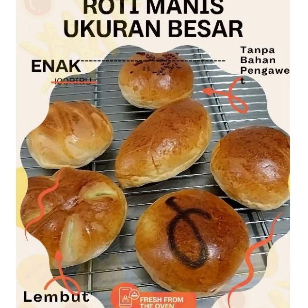 Jual Roti Manis/Roti Bun/Roti Coklat/Roti Kopi/Roti Sosis/Roti Keju ...