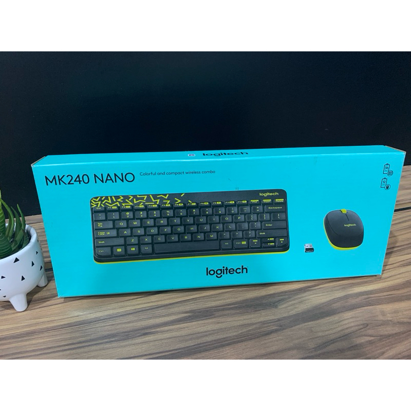 Jual KEYBOARD MOUSE LOGITECH K120 / MK120 / MK220 / MK240 NANO WIRELESS ...
