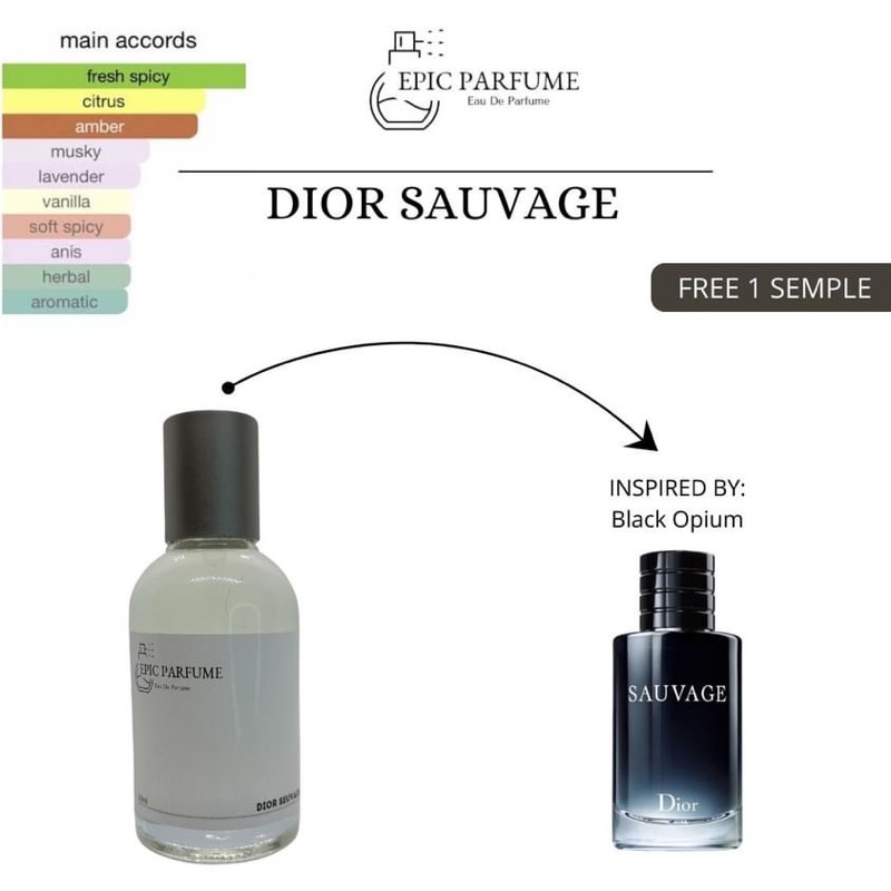 Jual Parfum Pria Tahan Lama Inspired By DIOR SAUVAGE | Parfum Pria ...