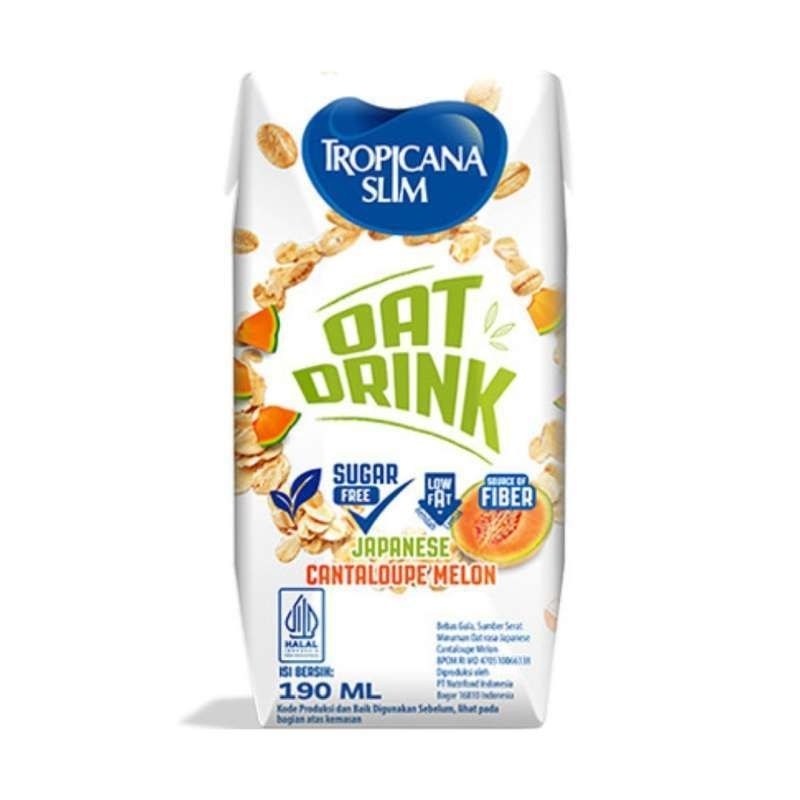 Jual TROPICANA SLIM Oat Drink Japanese Cantaloupe Melon 190 ml | Shopee Indonesia