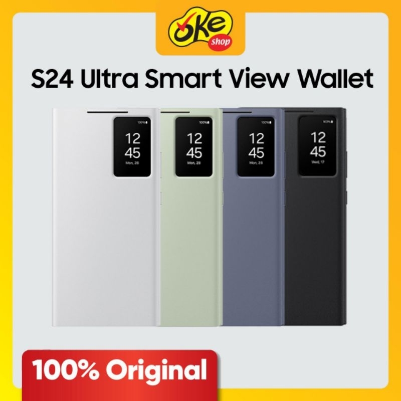 Jual Case Original Smart View Wallet S24 Ultra | Shopee Indonesia