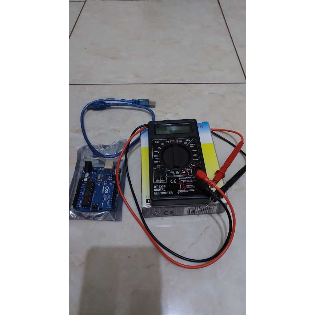 Jual ARDUINO UNO R3 ATMEGA328P + Multimeter DT-830B | Shopee Indonesia
