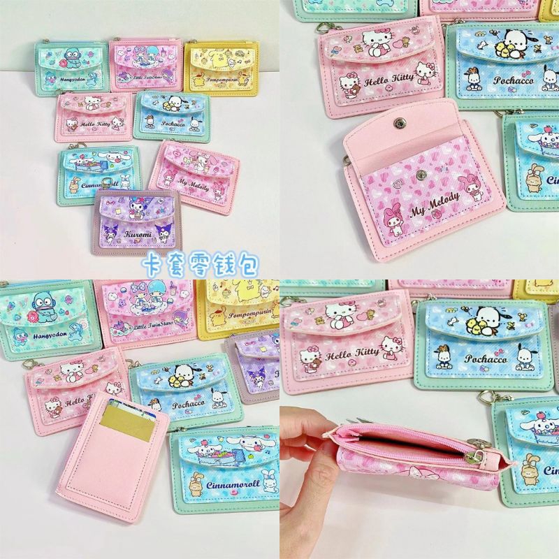 Jual Dompet Anak Kuromi Melody Cinnamoroll Pochacco Hangyodon | Dompet ...
